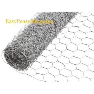(1 Meter) 1/2" × 1/2" Hot Dip Galvanized Hexagon Wire Mesh /Dawai ...