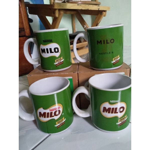 Milo mug Special edition complete set | Shopee Malaysia