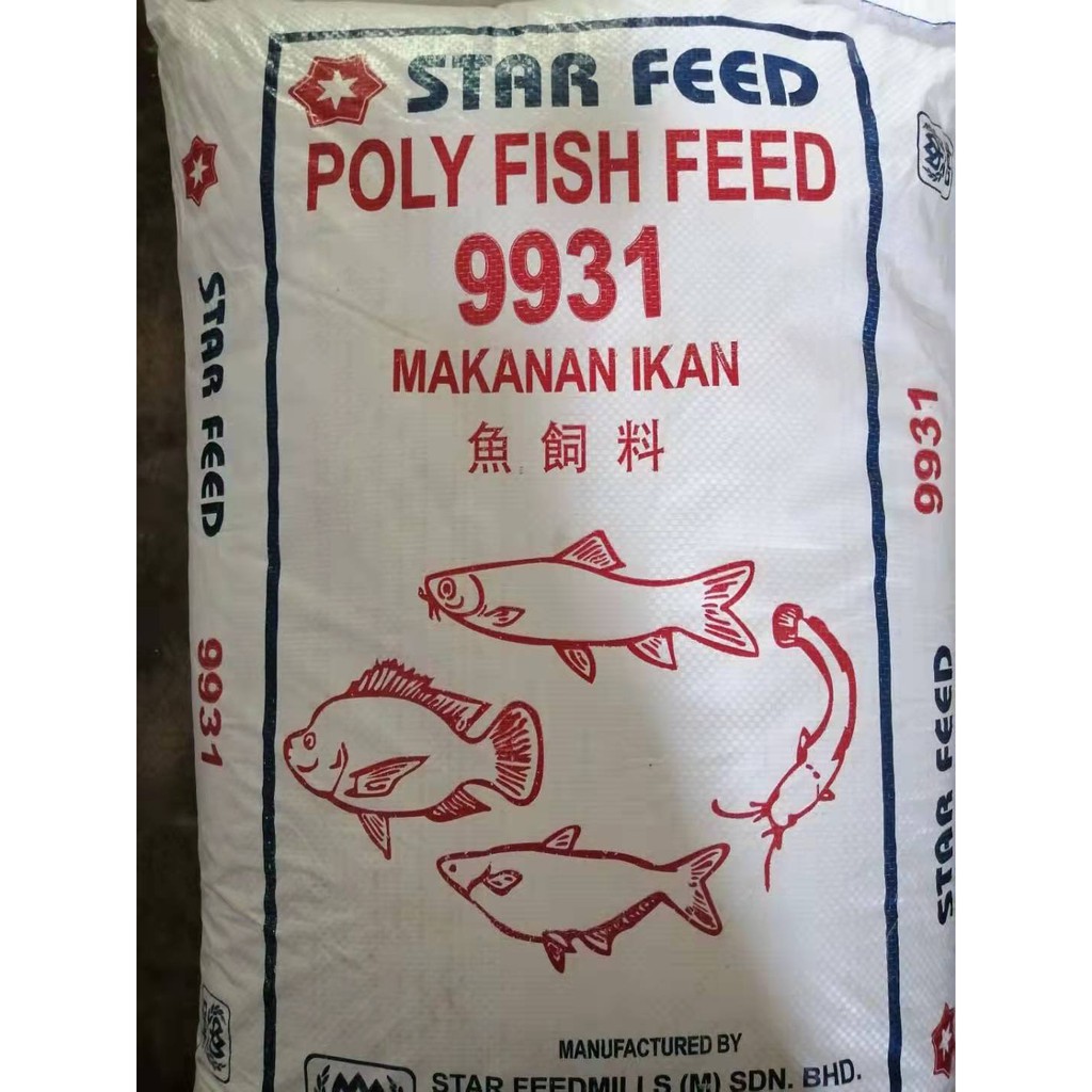 (Repack 500 gm) Makanan Ikan Fish Feed Star Feed 9931 | Shopee Malaysia