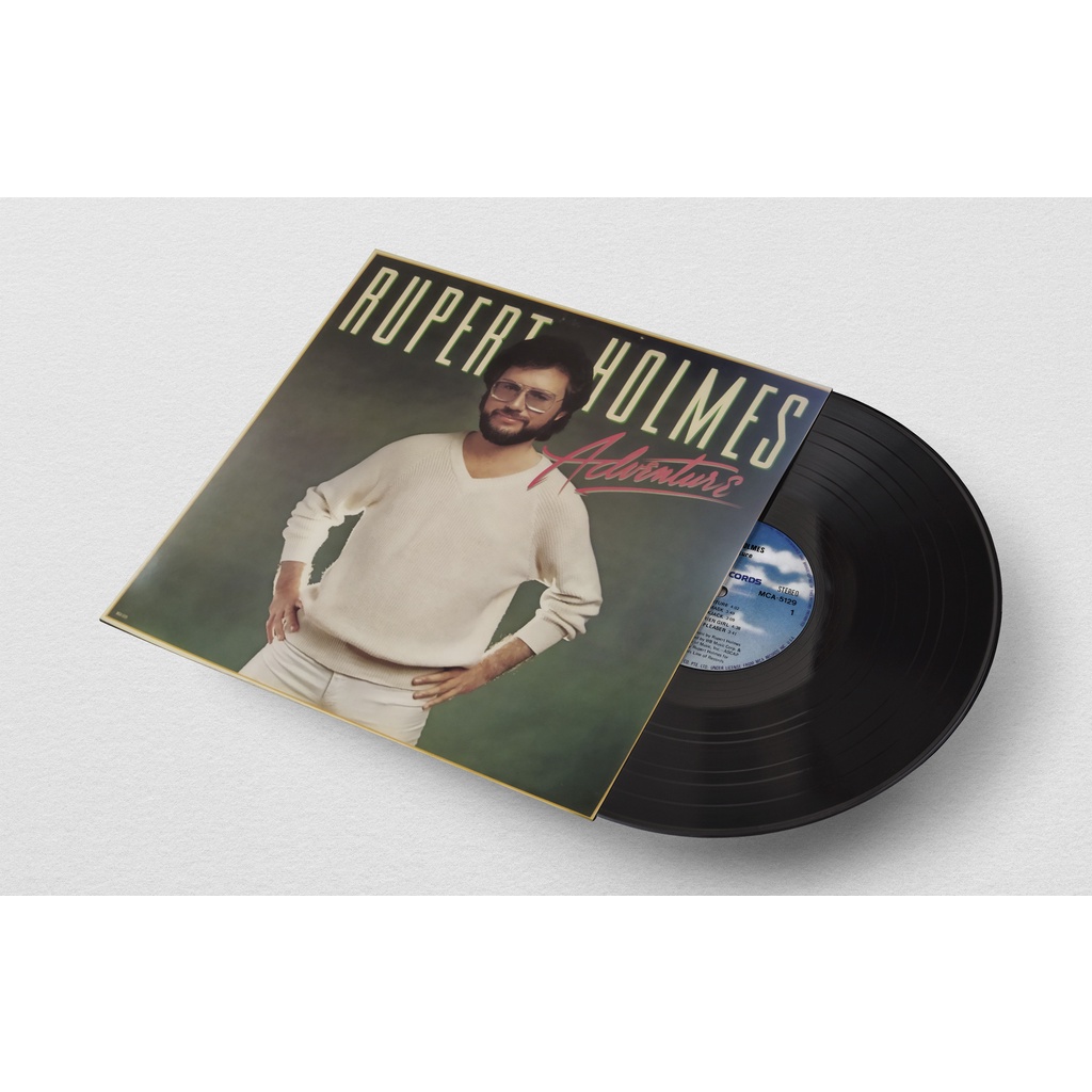 (New)Rupert Holmes, Adventure Vinyl LP Record Piring Hitam | Shopee ...