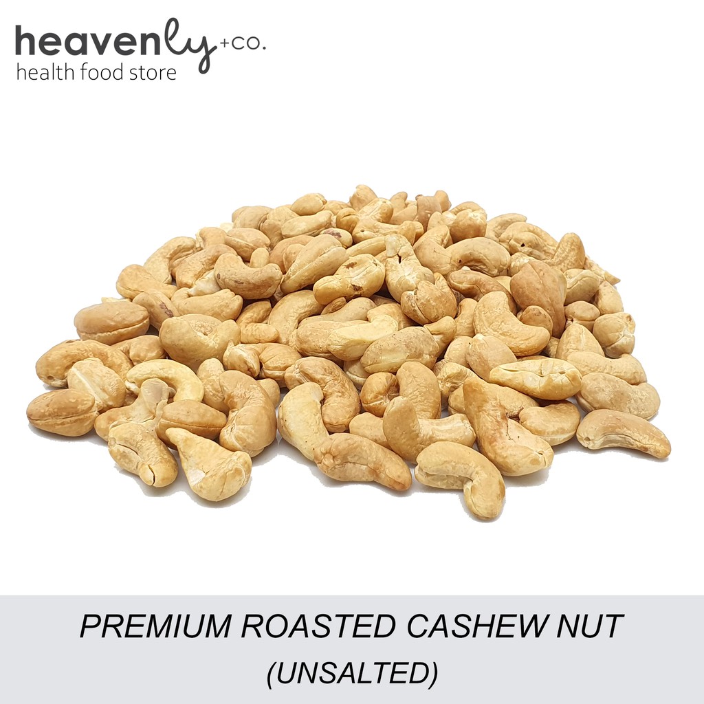 Premium Roasted Cashew Nut (Unsalted) [Ready to eat] ~ Kacang Jagus ...