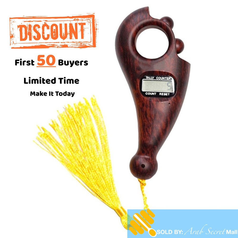 J/X Tasbih Digital LED Muslim Digital Tasbeeh Masbaha Beads Muslim ...