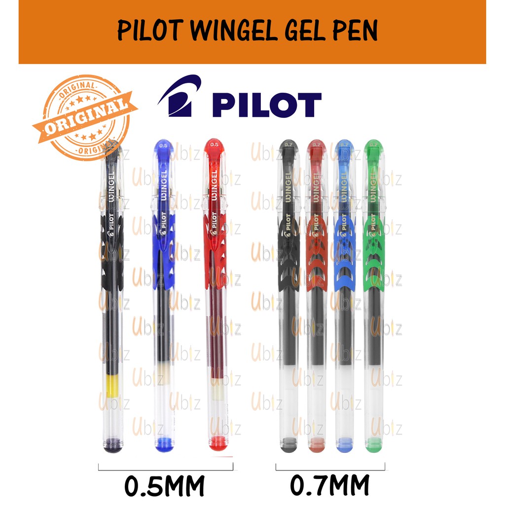 Pilot Wingel Gel Pen 0.5mm/0.7mm | Shopee Malaysia
