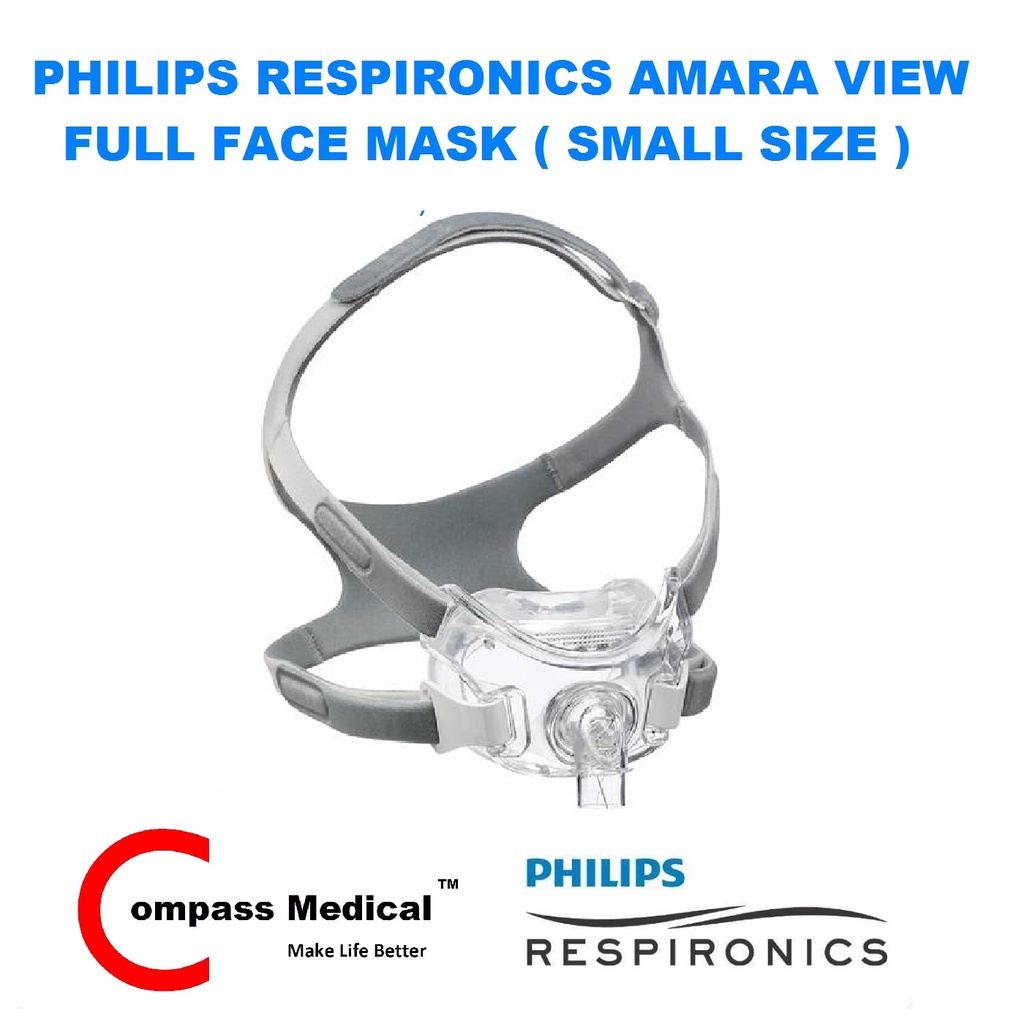 Philips Respironics Amara View Full Face Mask ( Small Size ) - Original ...