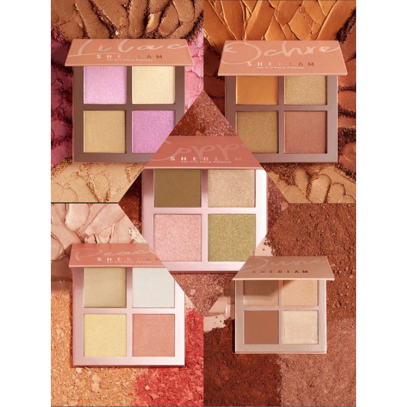 SHEGLAM 3D Pro Face Palette | Shopee Malaysia
