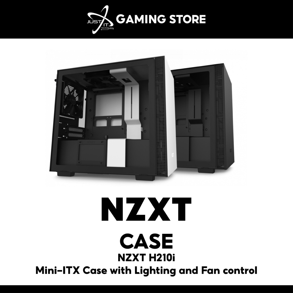 NZXT ( H210 / H210I ) MINI ITX CASE ( CA-H210B-BR / CA-H210I-B1 ...