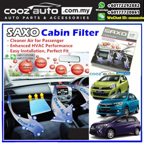 Perodua Bezza Axia 2014-2017 Myvi 2018 Saxo Cabin Air Cond Aircon ...