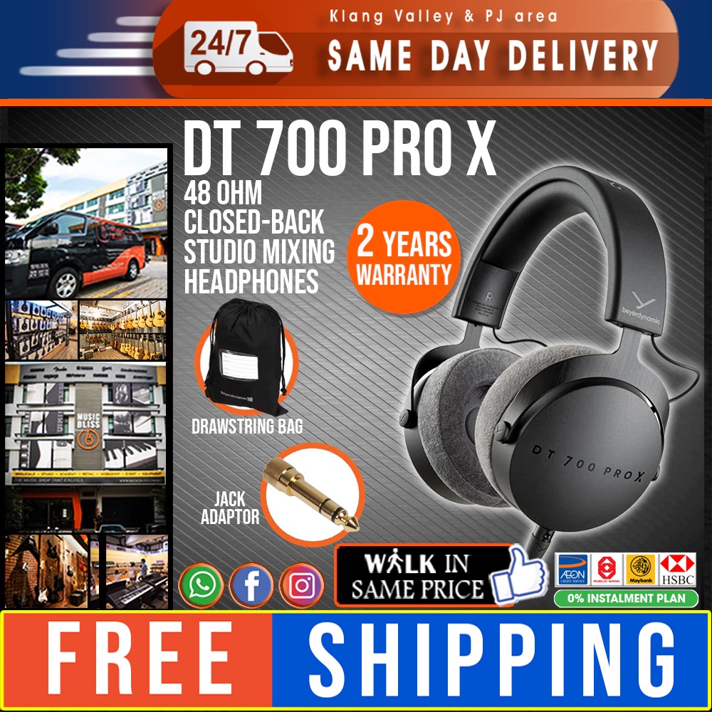 Beyerdynamic DT 700 Pro X Closed-back Studio Mixing Headphones (DT-700 ...