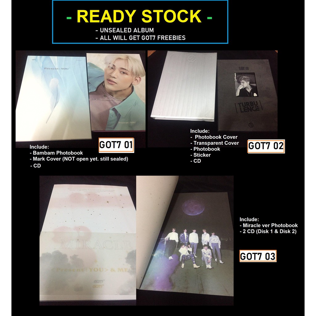 [OFFICIAL] GOT7 KPOP PRESENT YOU. GOT7 MIRACLE. GOT7 PRESENT YOU AND ME ...