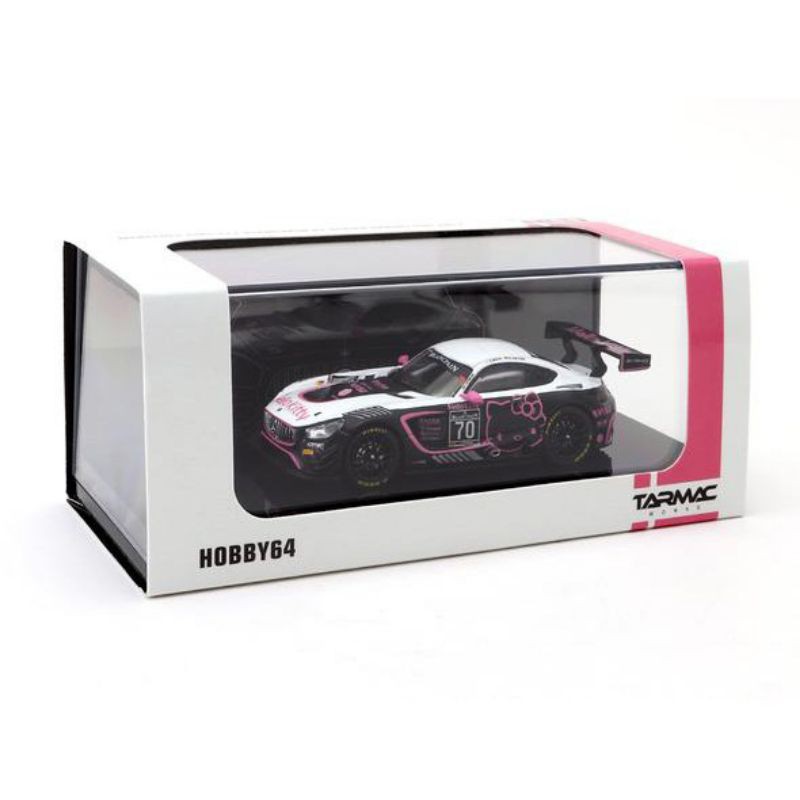 Tarmac Works Hello Kitty Mercedes AMG GT3 | Shopee Malaysia