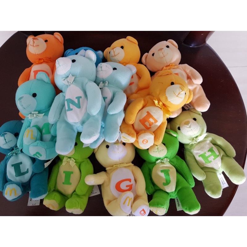 Mcdonalds Alphabet Collection | Shopee Malaysia