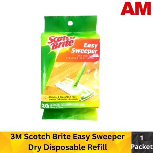3M Scotch Brite Easy Sweeper Dry Disposable Refill | Shopee Malaysia