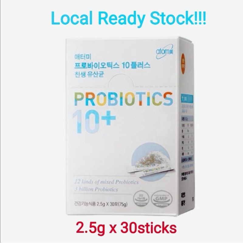Atomy Probiotics 10+ (2.5g x 30 sticks) ready stock | Shopee Malaysia