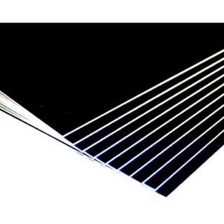 Black Mounting Board A4 Size / Black Card Board A4 / Kertas Hitam Keras ...