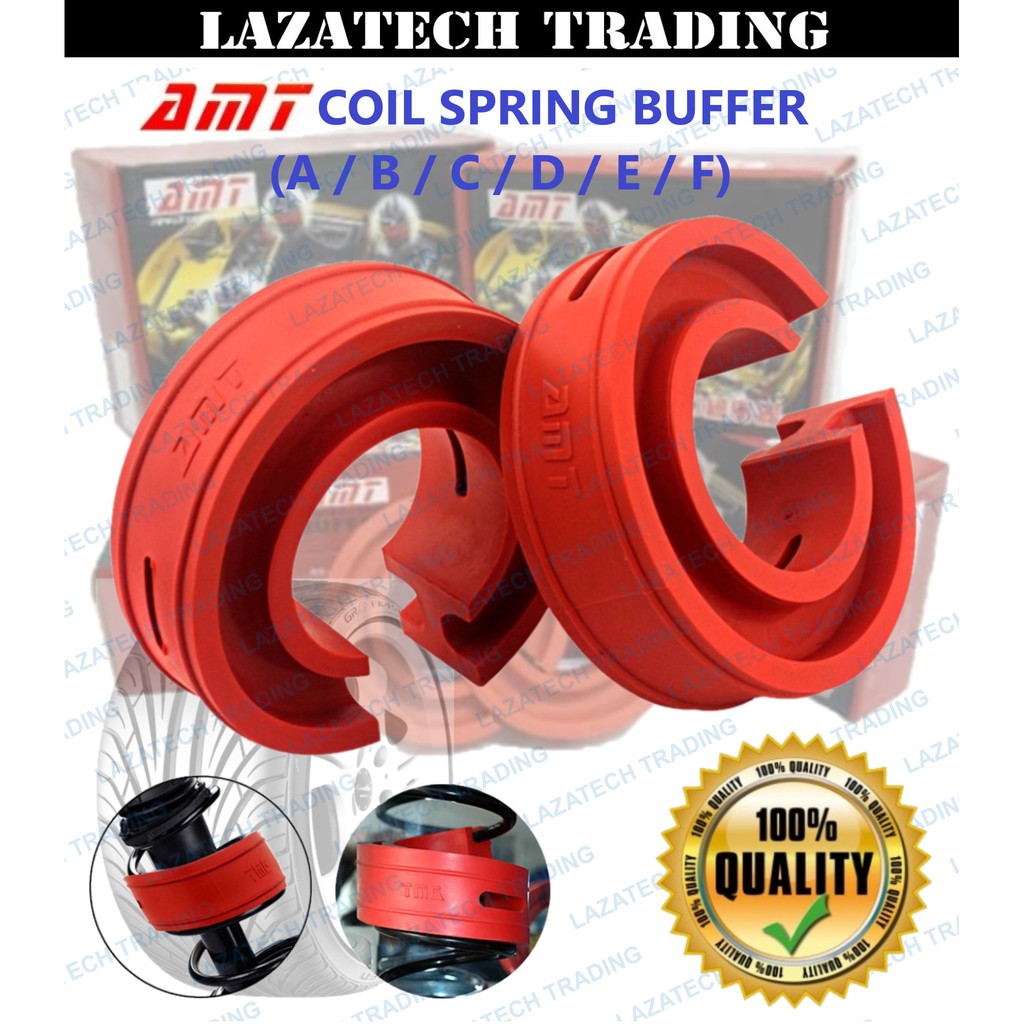COIL SPRING BUFFER / COIL SPRING RUBBER (Price for 1set@2pcs(kiri/kanan ...