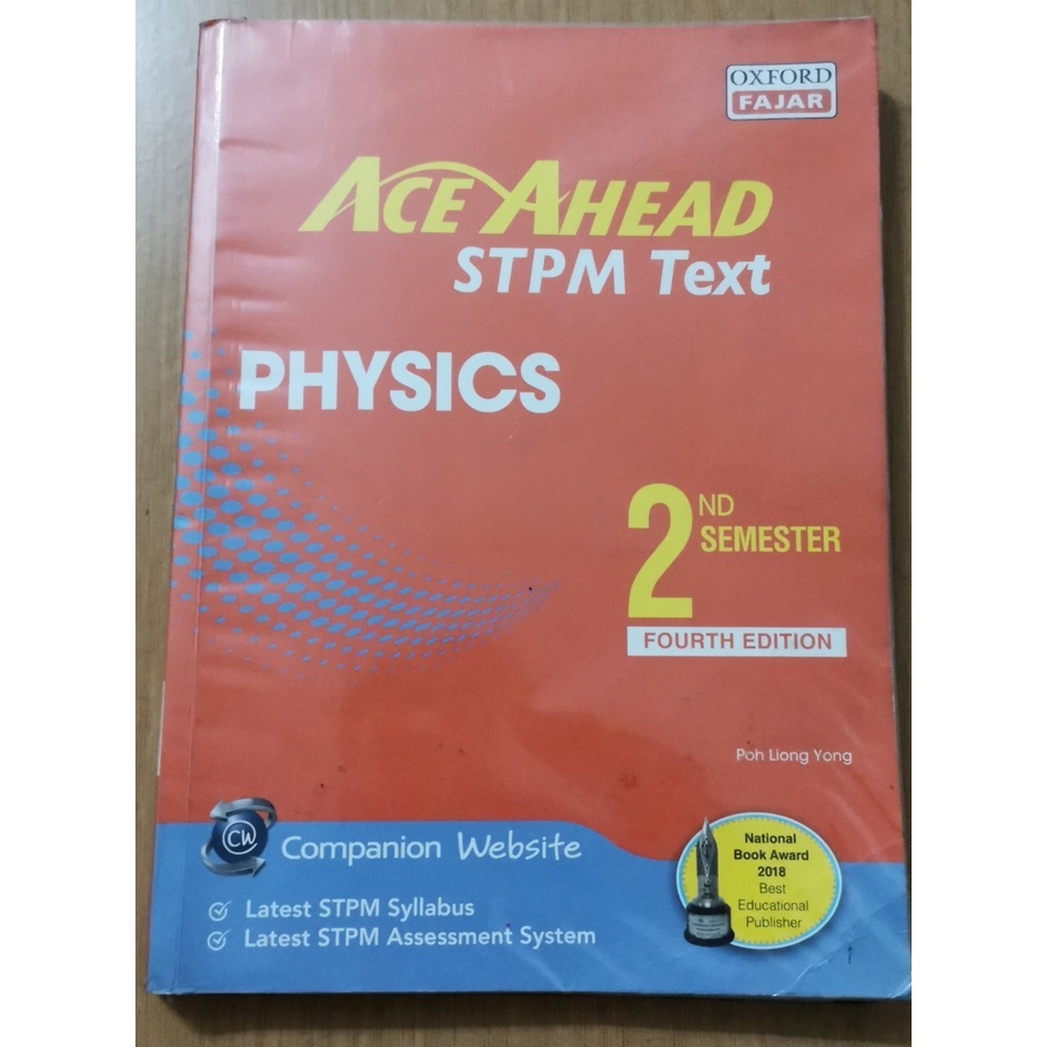 [USED] STPM OXFORD PHYSICS SEMESTER 2 (FOURTH EDITION) | Shopee Malaysia
