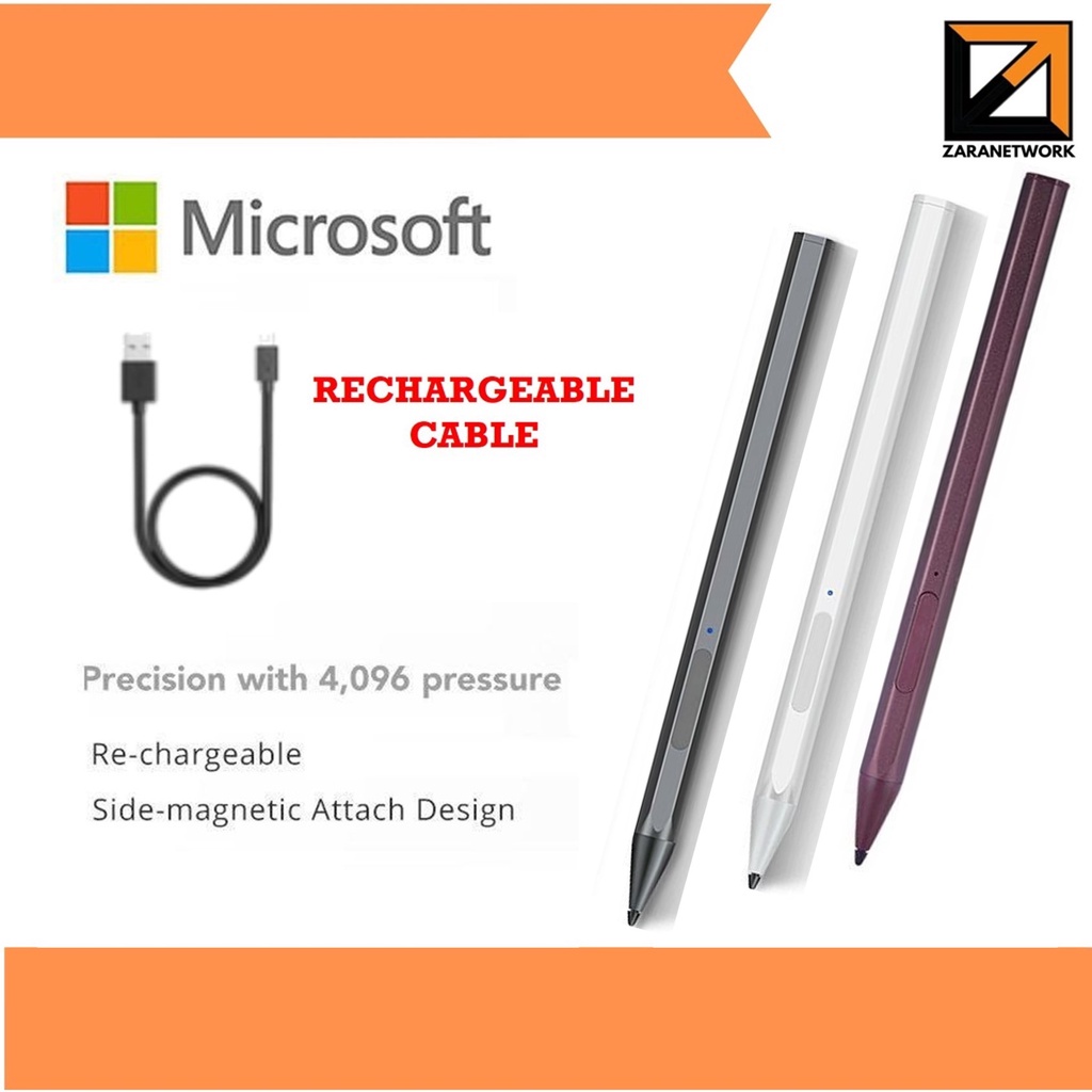 Magnetic Stylus Pen Pencil For Surface Pro 3/4/5/6/7/ X /Surface Go 3 ...