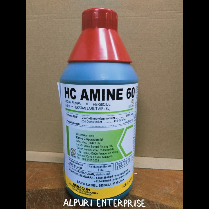 HC AMINE 60 Racun Rumput Racun Rumpai Herbicide | Shopee Malaysia
