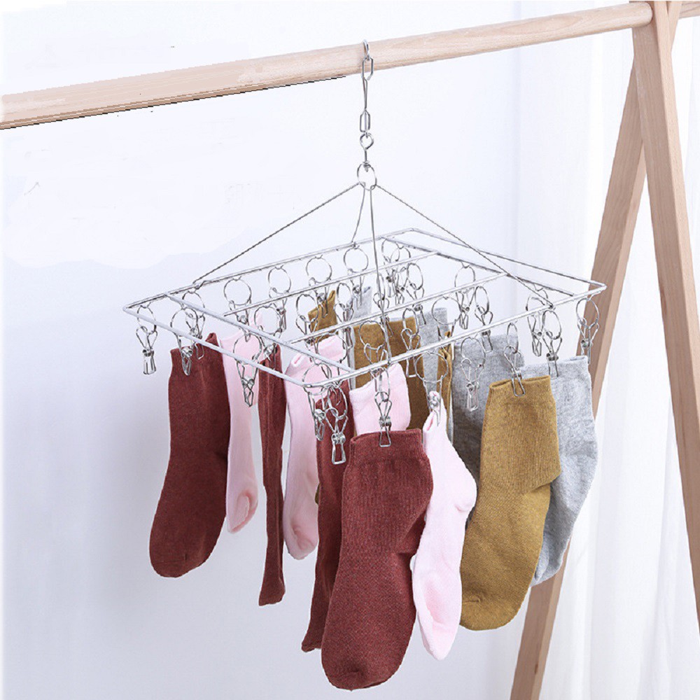 Stainless Steel Storage Holder For Hanging Socks 入荷中