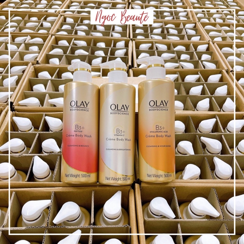 Olay B3 + Super Whitening Shower Gel, Moisturizing And Elastic For Skin ...