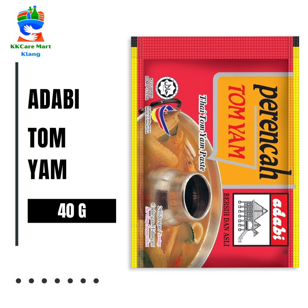 adabi - Perencah Tom Yam Thai Tom Yam Paste 40g | Shopee Malaysia adabi - Perencah Tom Yam Thai Tom Yam Paste 40g | Shopee Malaysia