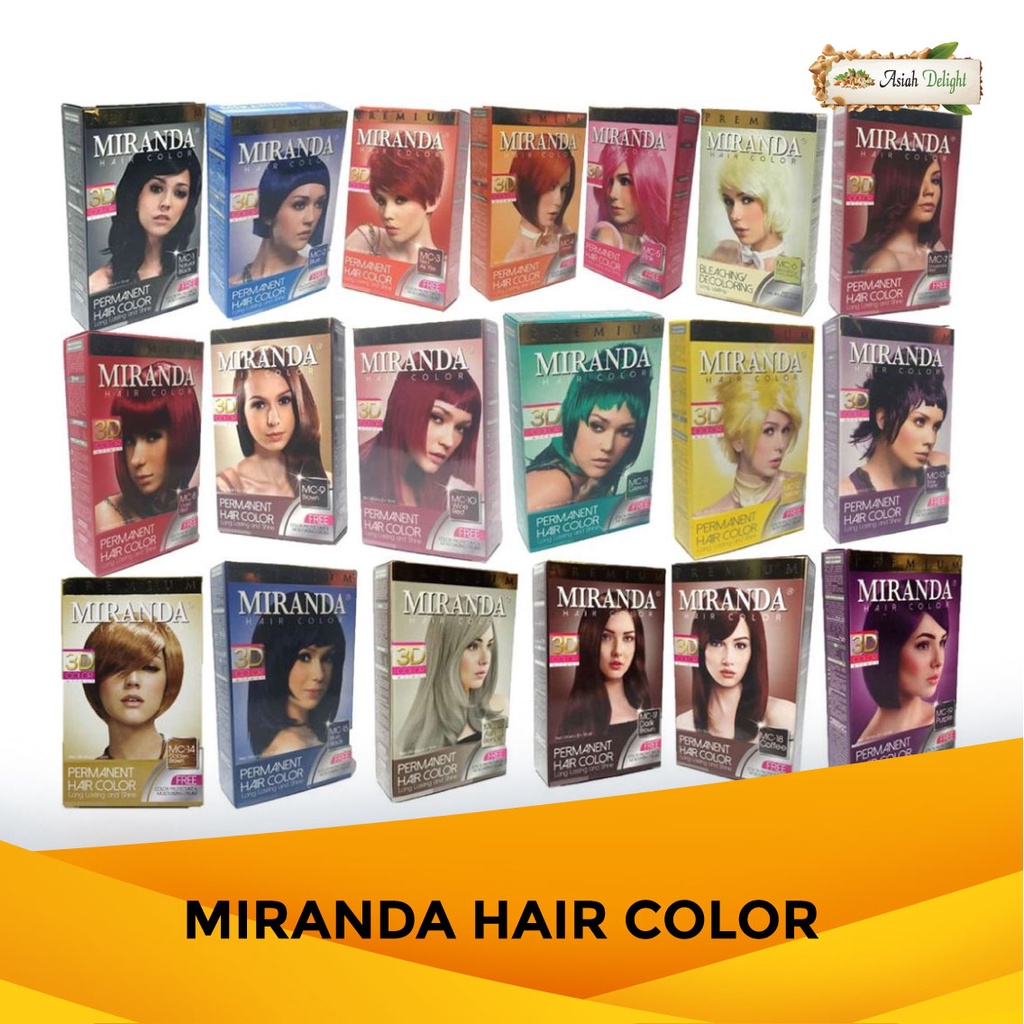 Miranda Hair Colour 30ml | Shopee Malaysia