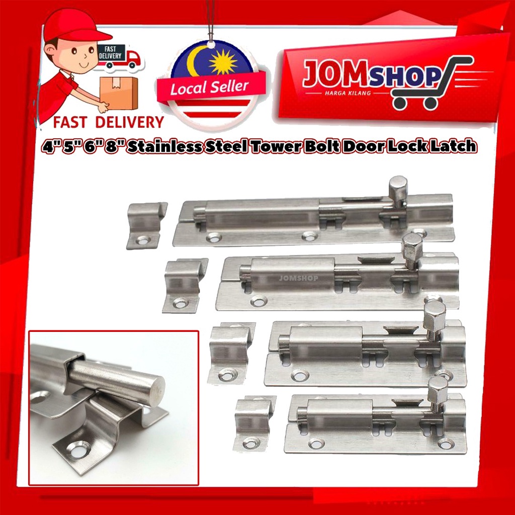 Stainless Steel Security Safety Door Latch Door Bolt Shed Gate Fence ...