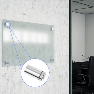 DSMAJU Stainless Steel Advertising Screw Signboard Screw Panel Holder ...