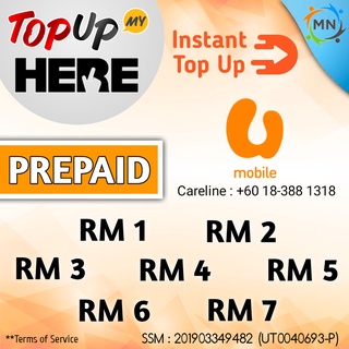 u mobile top up - Prices and Promotions - Jul 2022 | Shopee Malaysia