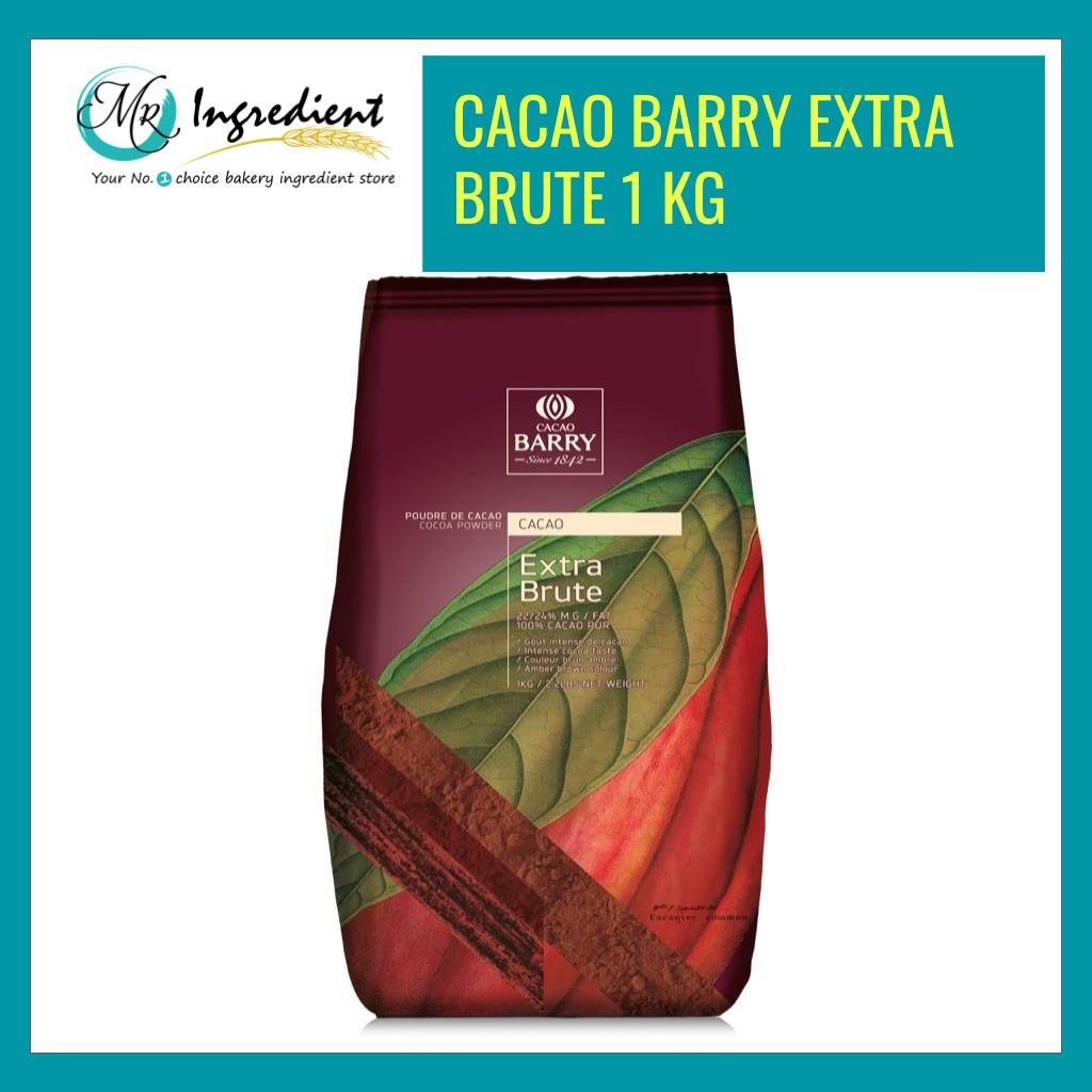 Cacao Barry Cocoa Powder Extra Brute 100% 1kg | Shopee Malaysia