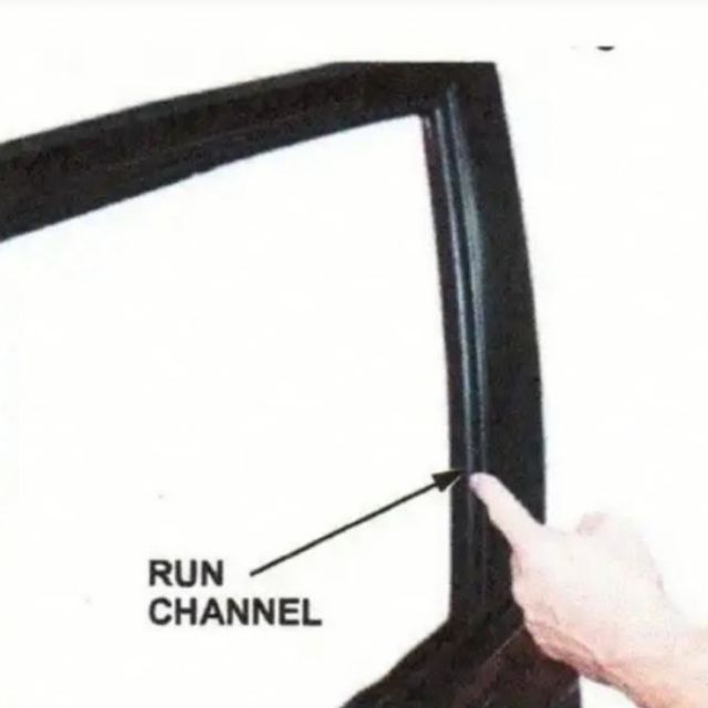 KANCIL GLASS RUN DOOR RUN CHANNEL GLASS RUN CERMIN GETAH WEATHERSTRIP ...