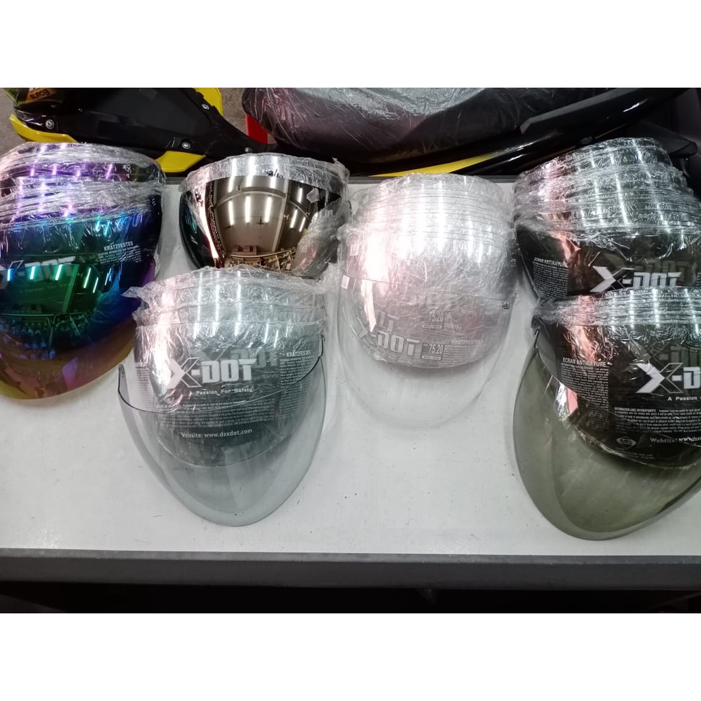 Helmet Visor Xdot G618 Original | Shopee Malaysia