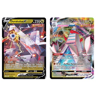 Duraludon V & VMAX / UR / 122/203 & 123/203 / English Evolving Skies ...