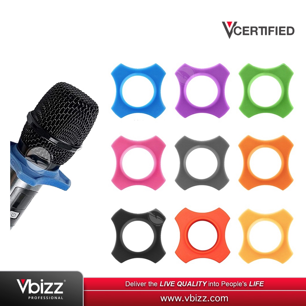 MIC RING Durable & Colorful Microphone Ring (Color Randomly) | Shopee ...