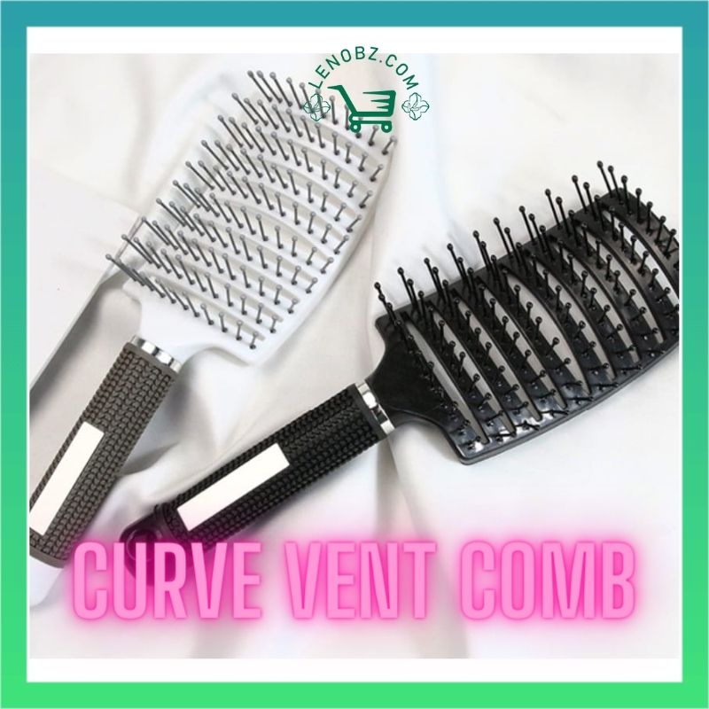 Curve Vent Comb Large Comb Sikat Bergaya Big Styling Comb 大弯梳 排骨梳 油头梳 ...