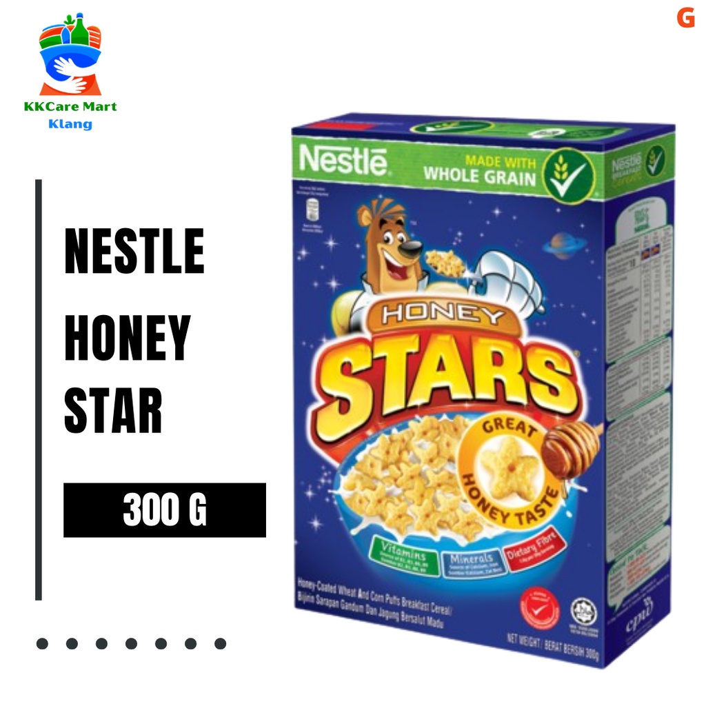 Nestle - Honey Stars Breakfast Cereal 300g | Shopee Malaysia