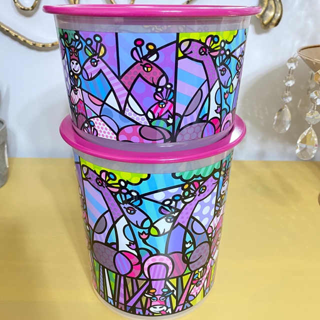 TUPPERWARE LIMITED RELEASED - One Touch (OT) Mural with Animal Print ...