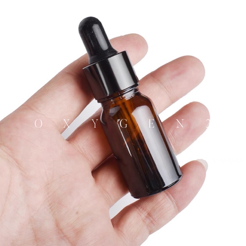 Amber Glass Pipette Dropper Bottle 10ml/30ml Empty Dropper Bottle ...