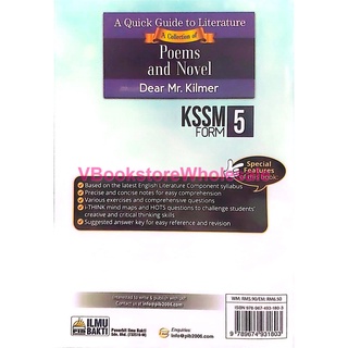 [READY STOCK] ILMU BAKTI A QUICK GUIDE TO LITERATURE SPM FORM 5 @ POEMS ...