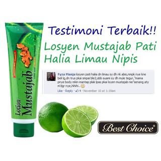 Losyen Mustajab (Hijau) 130ml | Shopee Malaysia