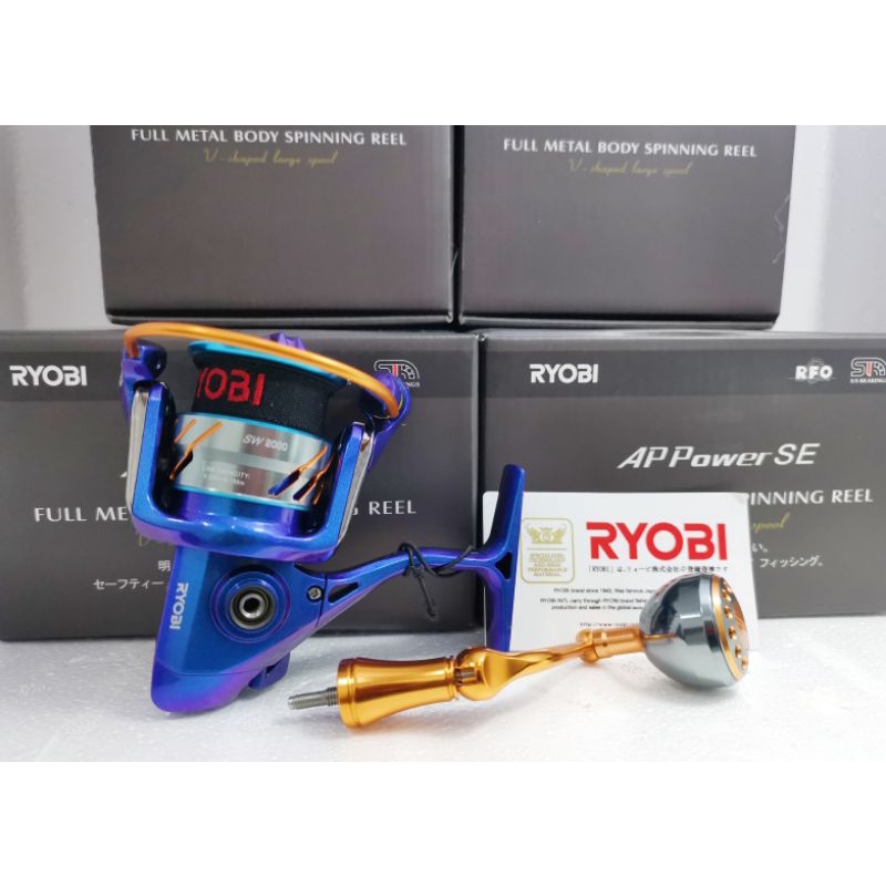 2022 Ryobi AP POWER SPECIAL EDITION SPINNING REELS | Shopee Malaysia