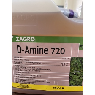Zagro D-Amine 720 1L 4L Racun rumpai/ herbicide | Shopee Malaysia
