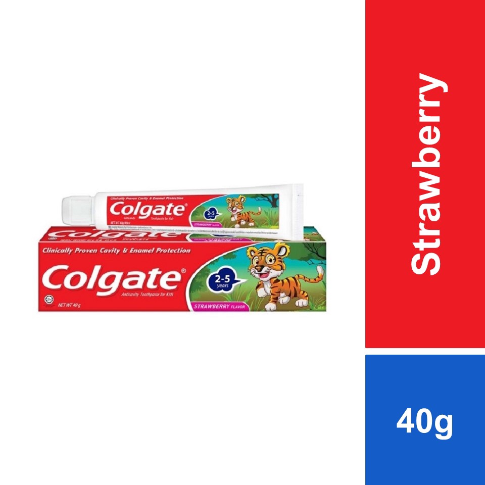 Colgate Kids Tiger Toothpaste 40g | Shopee Malaysia