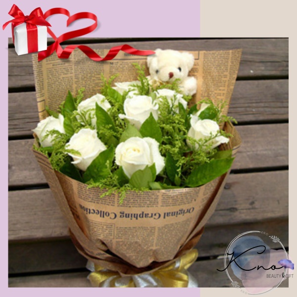 (45 sheets) English Newspaper Flower Wrapping Paper Bouquet Gift ...