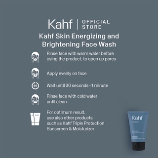 Kahf Skin Energizing and Brightening Face Wash (100ml) | Shopee Malaysia