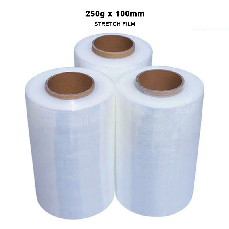 BABY ROLL MINI STRETCH FILM 100MM (TRANSPARENT) 250G (50 CORE) | Shopee ...