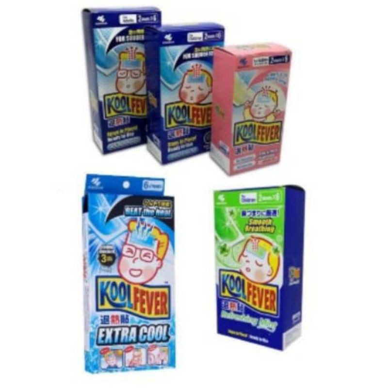 Kool Fever Baby / Children / Adult / Adult Extra Cool / Children ...