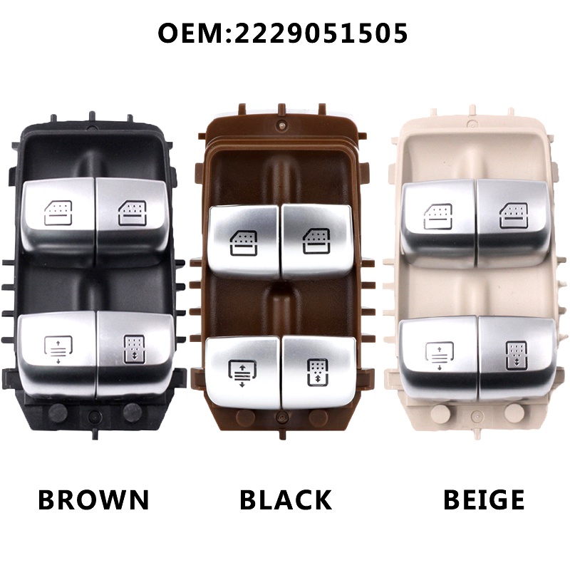 2229051505 New Power Window Switch Electric Window Switch For Mercedes ...