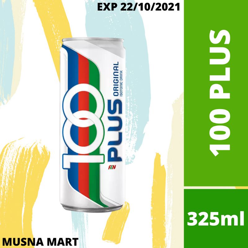 100 PLUS ORIGINAL ISOTONIC DRINK F&N 325ML | Shopee Malaysia