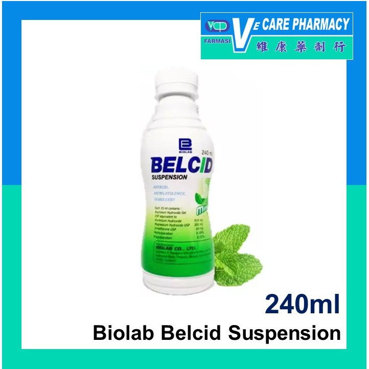 Belcid Suspension 240ml (Exp: 06/2025) | Shopee Malaysia